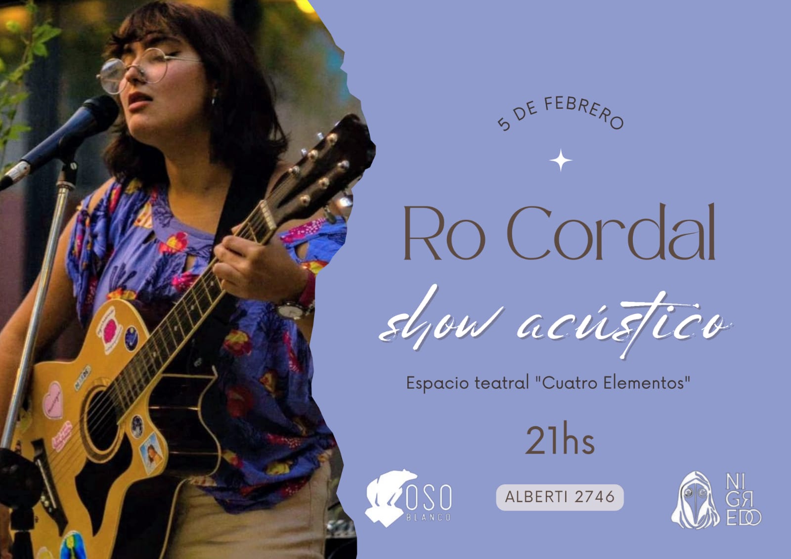 Show Acústico por Ro Cordal | Fanz